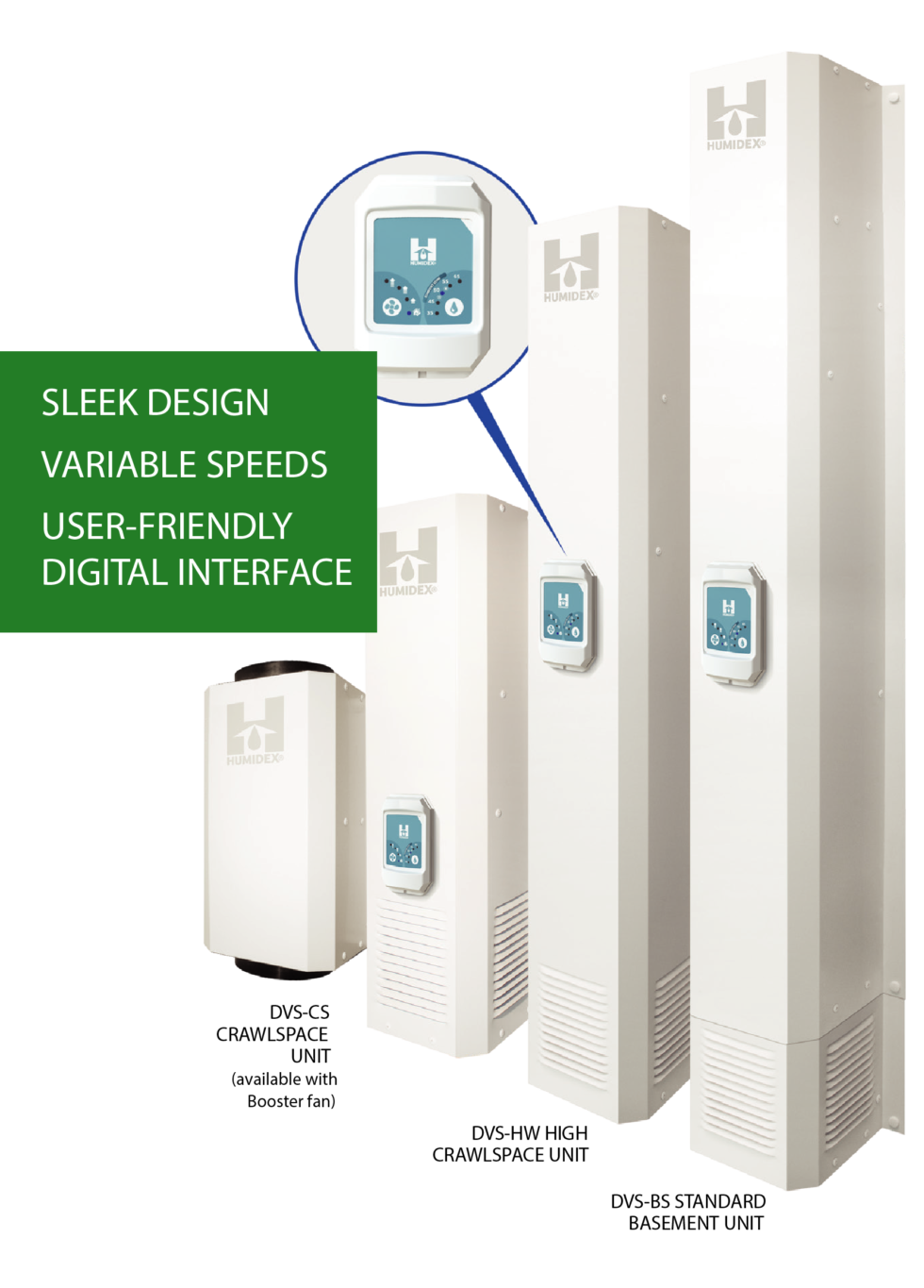 Humidex Digital Ventilation System - SafeStep